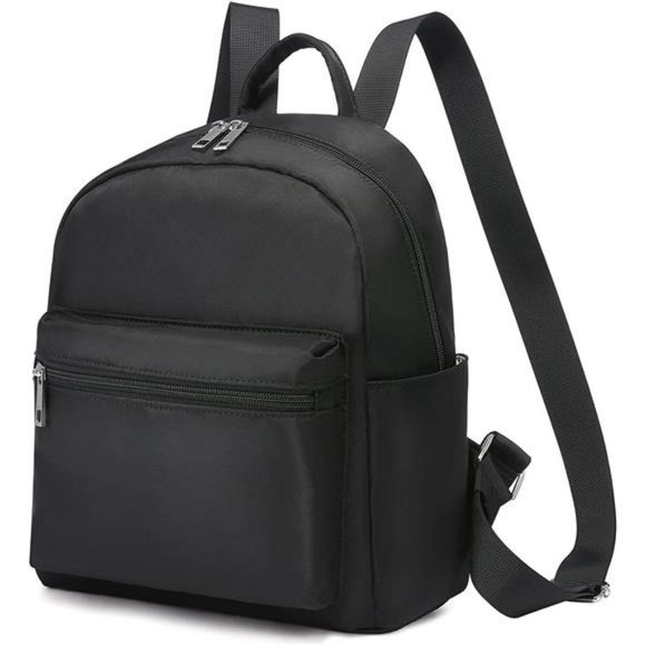 Bags | Mini Backpack Purse Small Cute Fashion Backpack Black | Poshmark